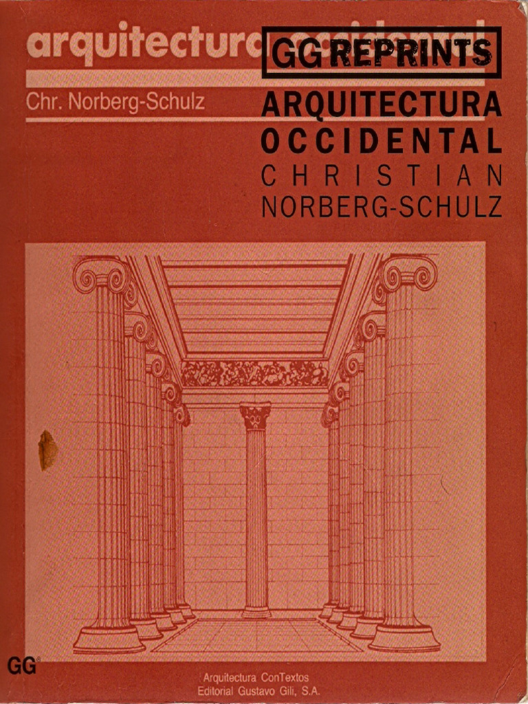 5 NORBERG-SCHULZ, C. (1985) - Arquitectura Occidental | PDF