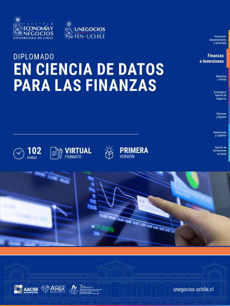 Diplomado en Ciencias de Datos para Las Finanzas | PDF | Aprendizaje ...