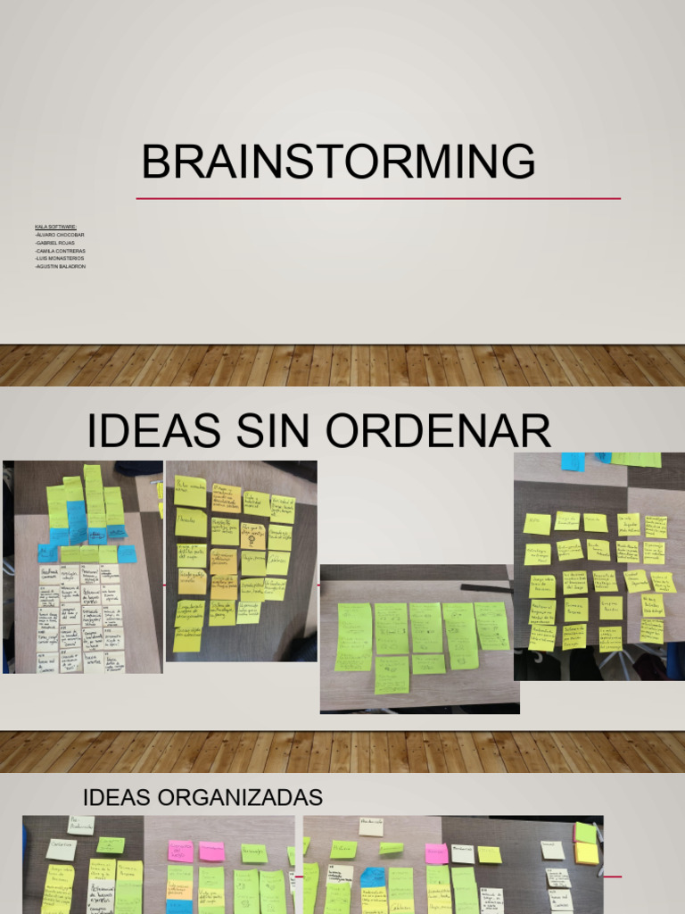 Kala Software - Brainstorming | PDF