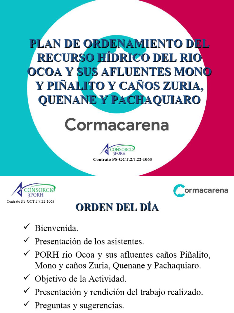PRESENTACIÓN 3 - 3PORH VILLAVICENCIO y PTO LOPEZ VF | PDF | Tratamiento ...