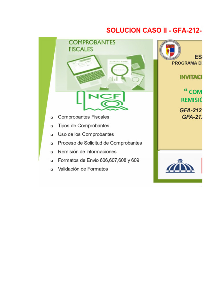 Formato Estudiantes - Solucion Caso Practico II - RNC NCF - Gfa-212-P ...