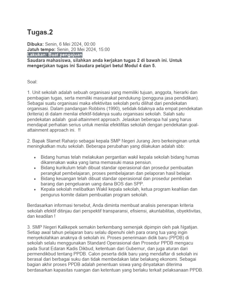 TT 2 MBS | PDF | Karier & Perkembangan | Pengelolaan Keuangan & Uang