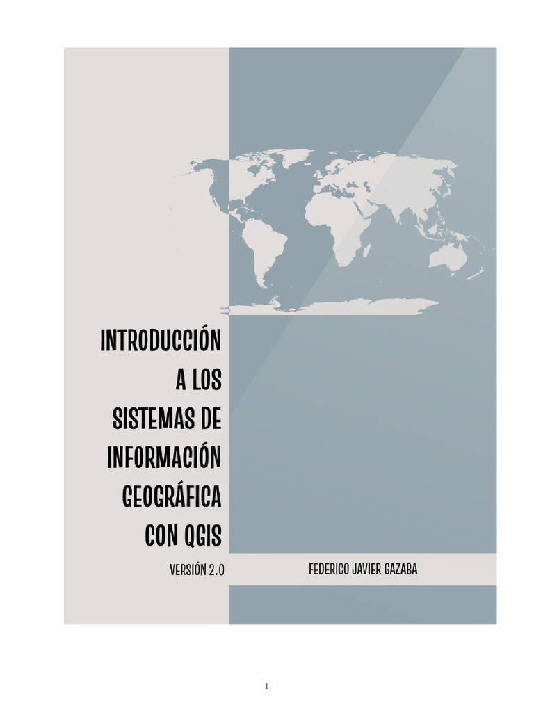 Introduccion a Los Sig Con Qgis 2.0 | PDF | Sistema de información geográfica | Tecnologías de ...