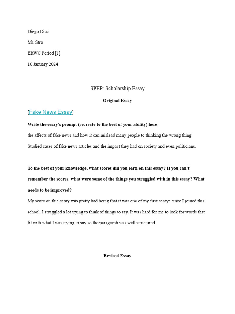 Revised Essay | PDF | News | Communication