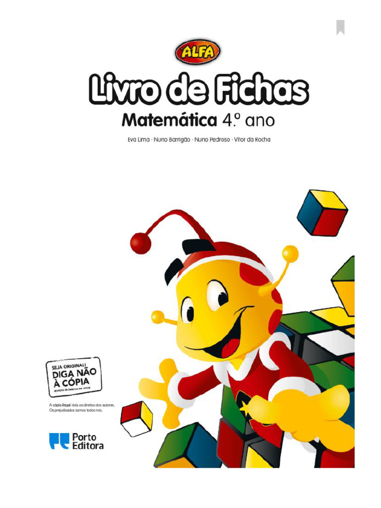 Alfa Matematica 4º Ano Livro de Fichas | PDF