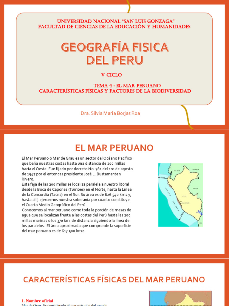 Características del Mar Peruano para Niños | PDF | Mar | Perú