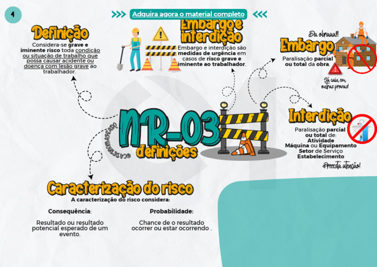Riscos e Medidas de Segurança NR-03 | PDF | Medicina Clínica | Doenças ...