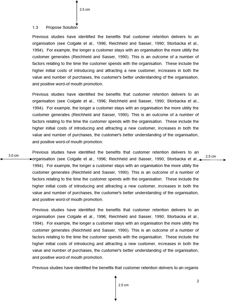 Sample Format For 2ND Page After Chapter | PDF | Business