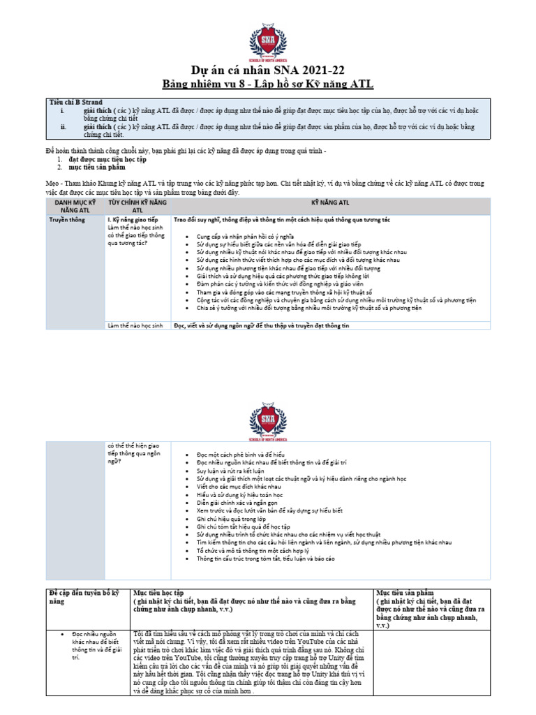 Task Sheet 8 Documenting ATL SKILLS (1) DICH | PDF