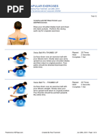 STOMPS Protocol for Shoulder Strengthening | PDF | Anatomical Terms Of ...