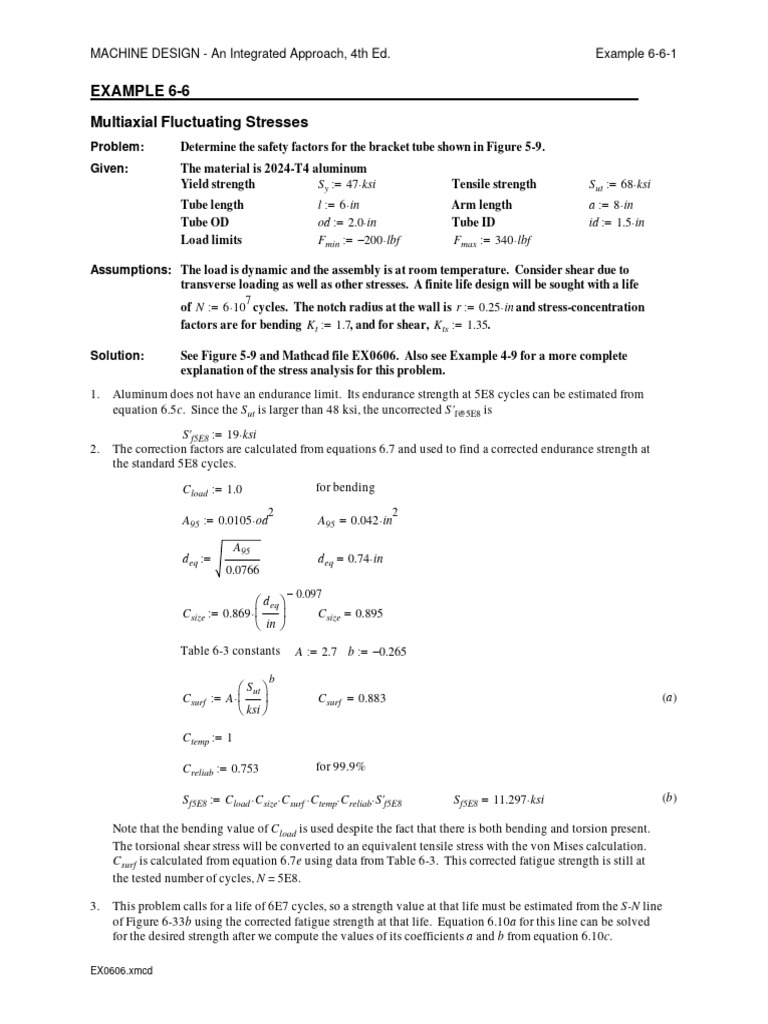 EX0606 | PDF | Strength Of Materials | Bending