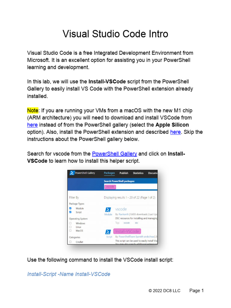 3 Visual Studio Code Intro | Download Free PDF | Computing Platforms ...