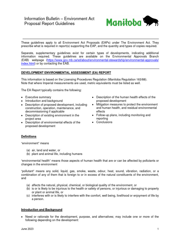 Eap Report Guidelines | PDF | Climate Change Mitigation | Risk