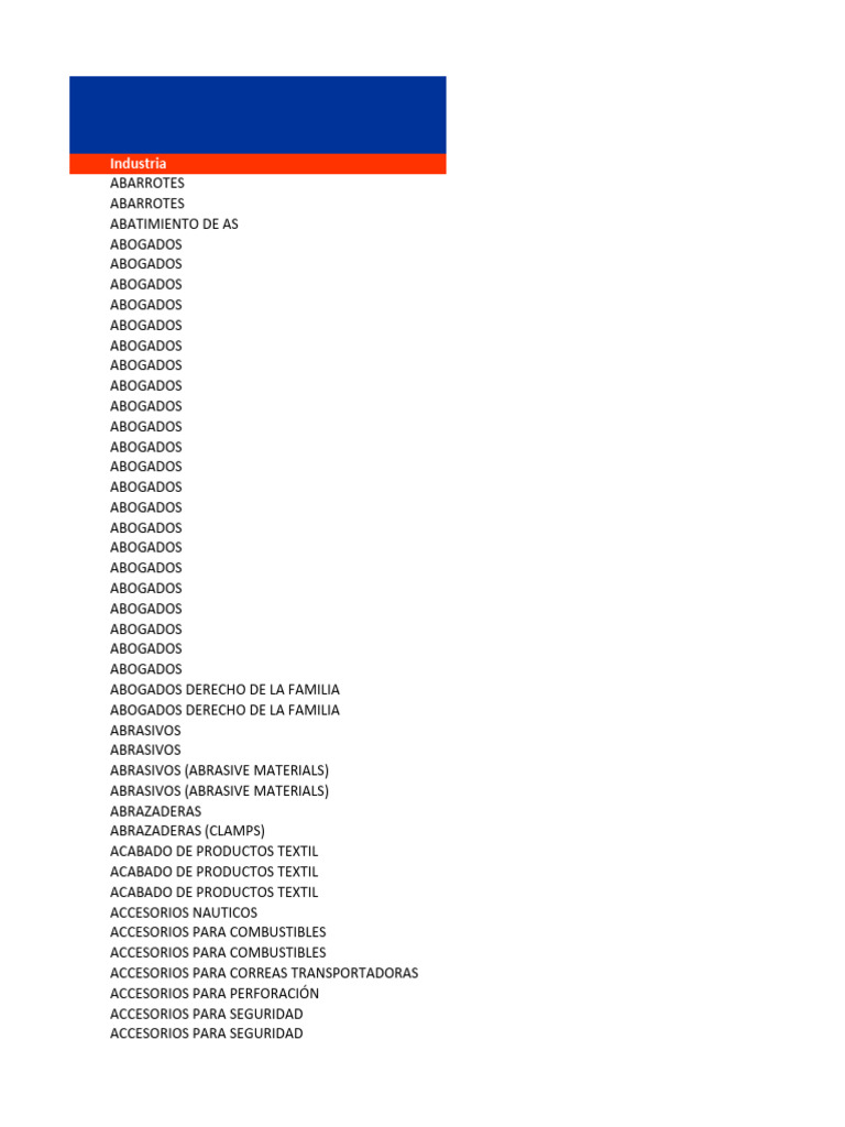 NEW Chile Business Data Base 2024 Verified Free Sample | PDF | Aislador ...