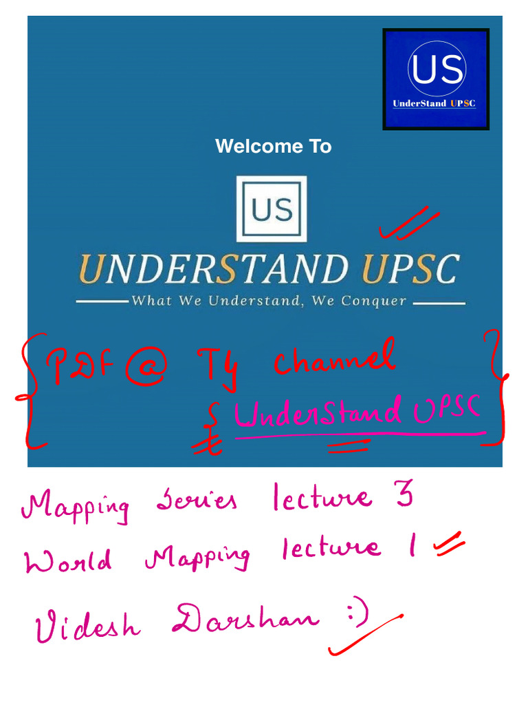 Key Rivers for UPSC Mapping | PDF