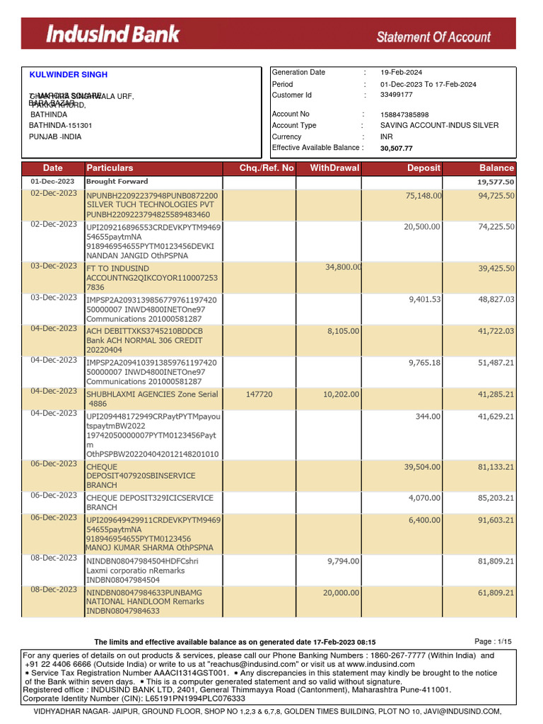 Adhoc00000007241758 2000712387 | PDF | Cheque | Economies