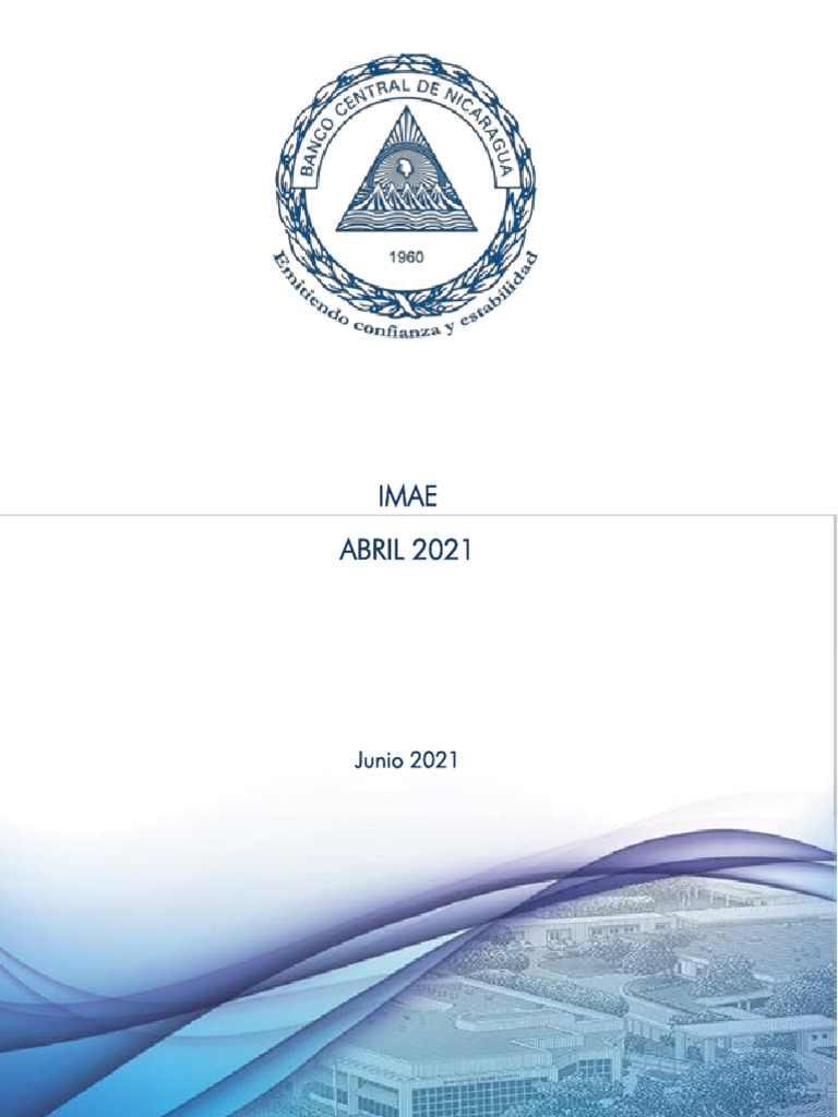 IMAE Abril 21 | PDF | Economias