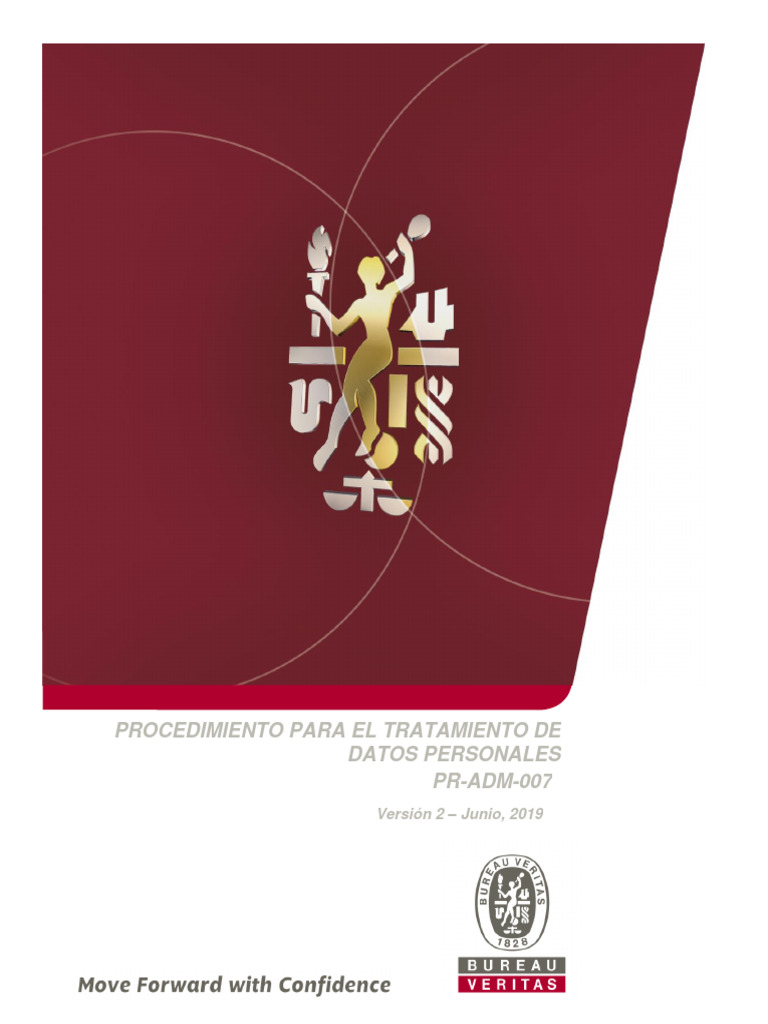 PR-ADM-007 - Ver - 2 - Protección de Datos Personales | PDF | Bases de ...