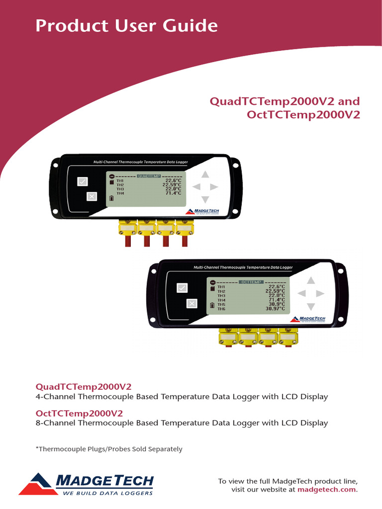 Termometro Patron Octtemp2000 | PDF | Usb | Microsoft Windows