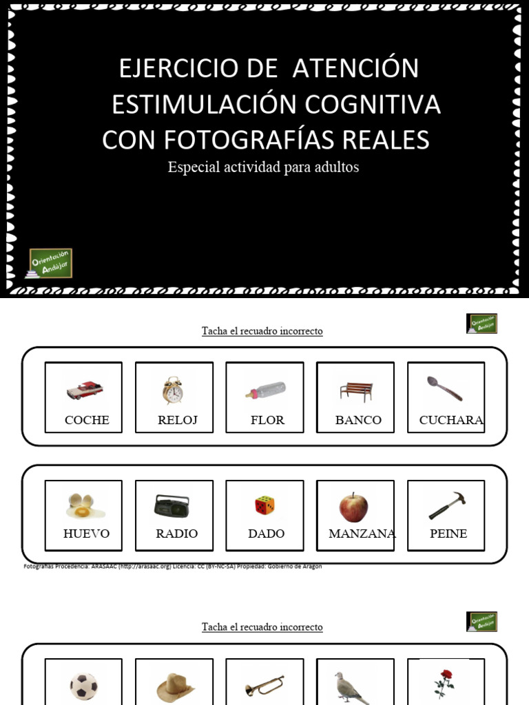 Atencion Adultos Tacha Incorrecto | PDF