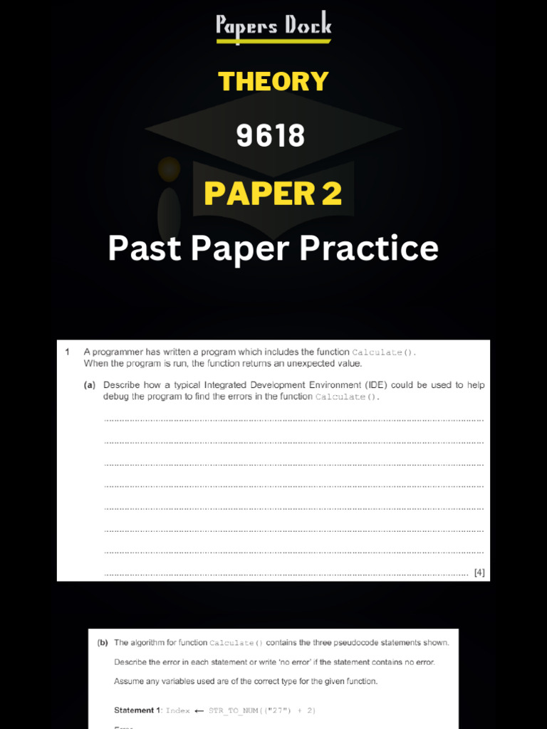 Paper 2 Theory Practice Questions | PDF