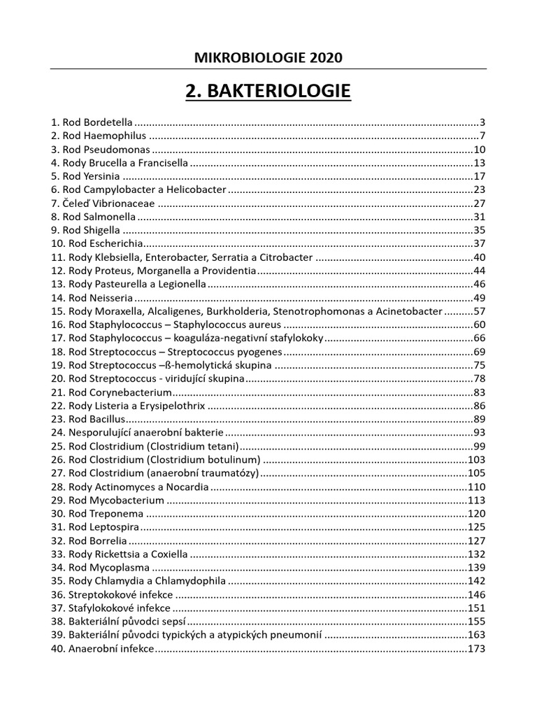 Bakterie - Na Tisk | PDF