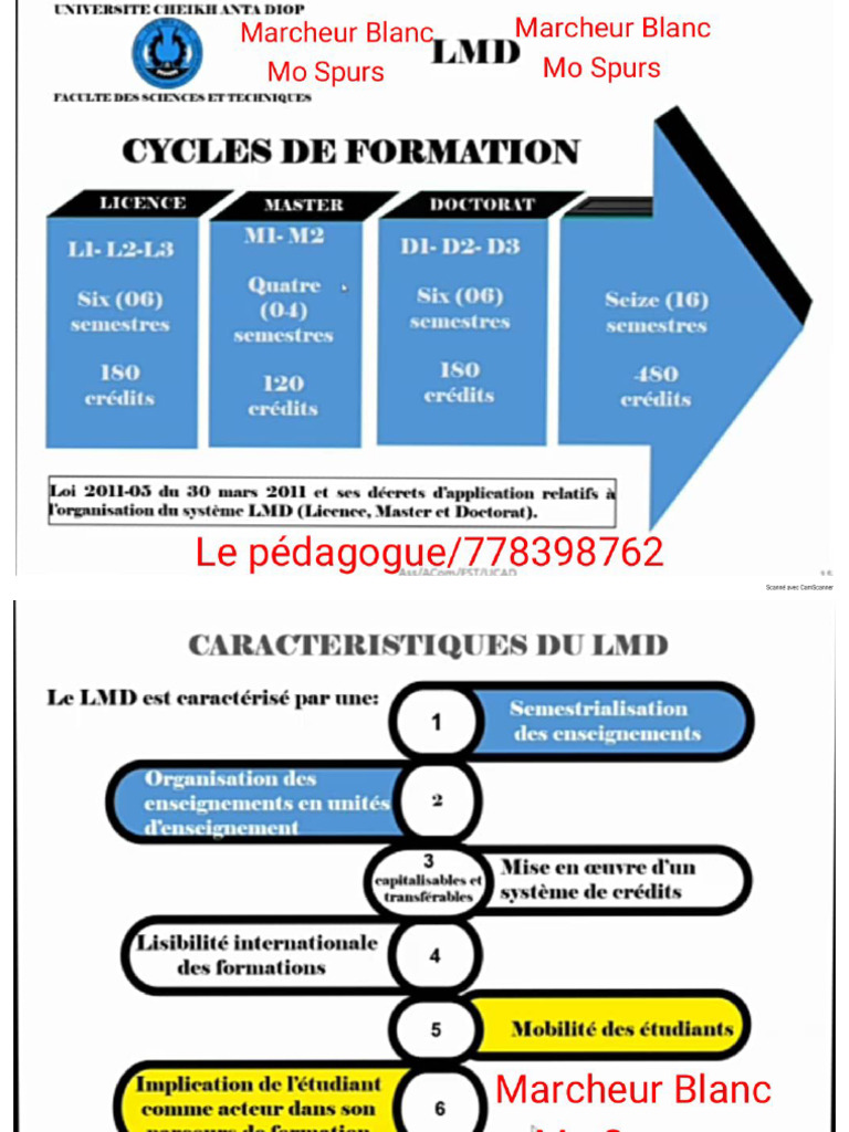 Le Système LMD de La FST Mo Spurs | PDF