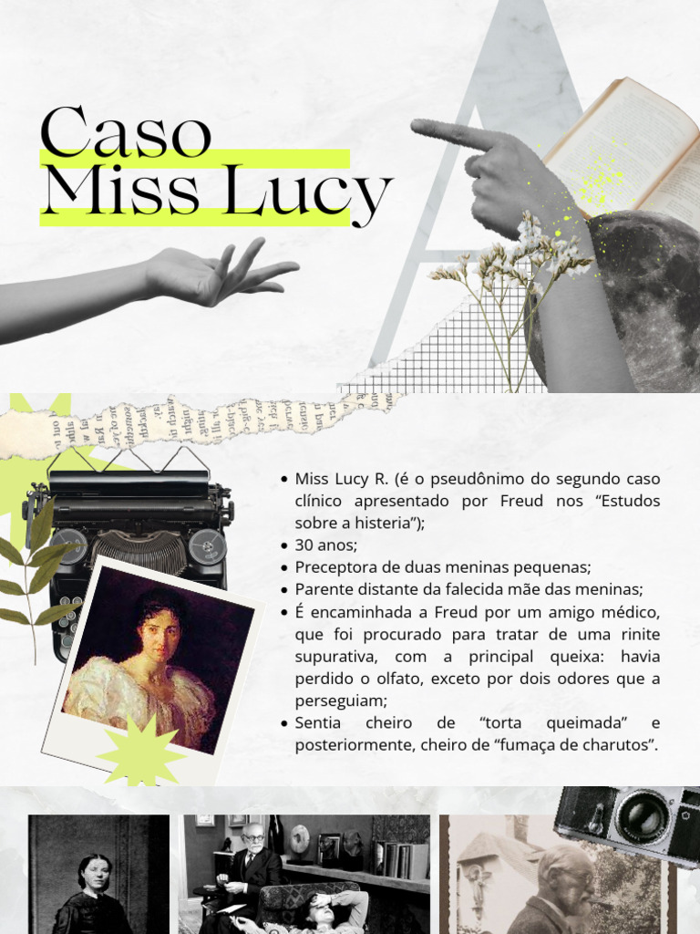 Caso Miss Lucy Freud | PDF | Sigmund Freud | Odor