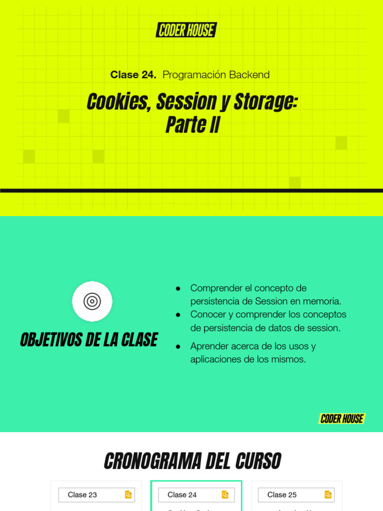 Clase 24 - Cookies, Session y Storage - Parte II | PDF | Archivo de computadora | Cookie HTTP