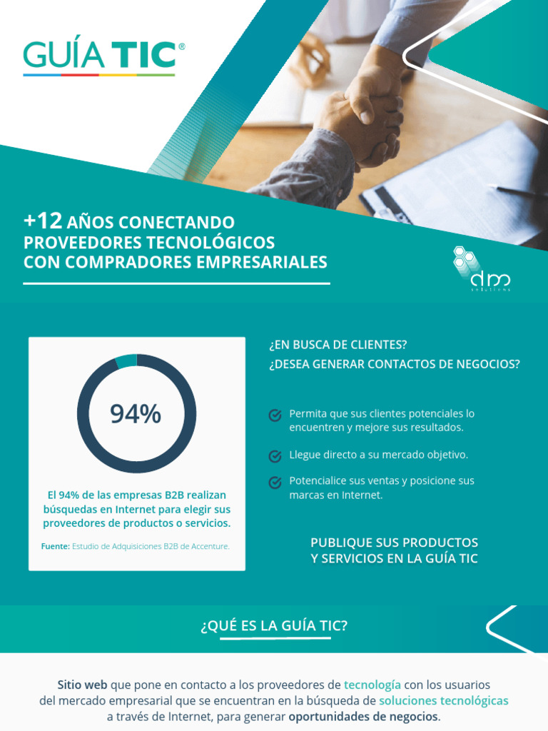 Presentación y Tarifas Guía TIC 2024 | PDF | Tecnología de información y comunicaciones | Internet
