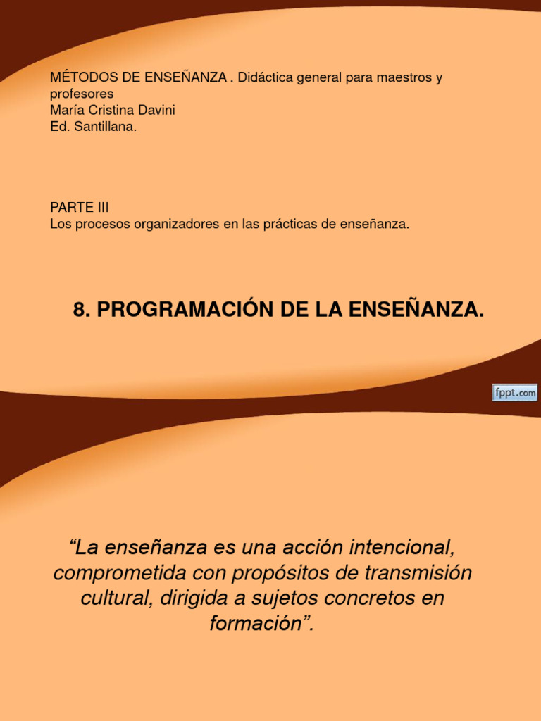 Clase 1 Davini | PDF | Enseñando | Aprendizaje