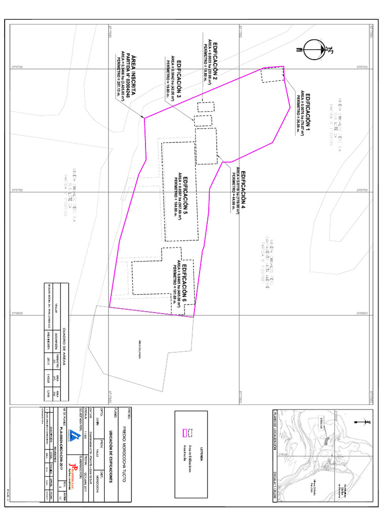 02 - Plano Ubicacion Edificacion | PDF