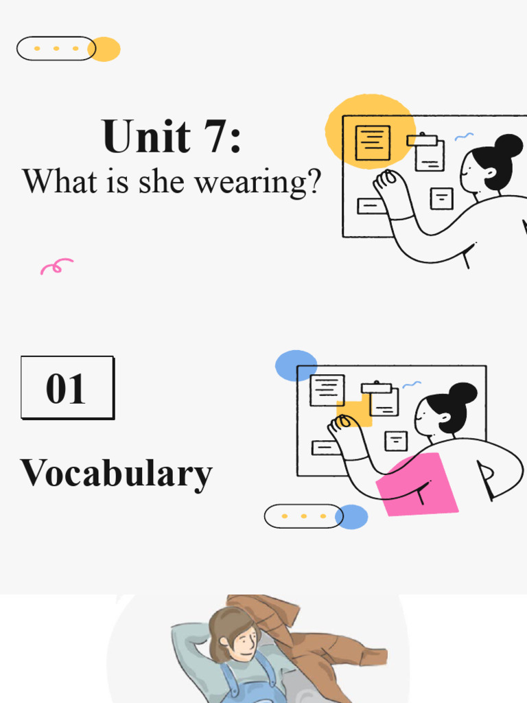 Unit 7 - What Is She Wearing | PDF | Fashion | Clothing