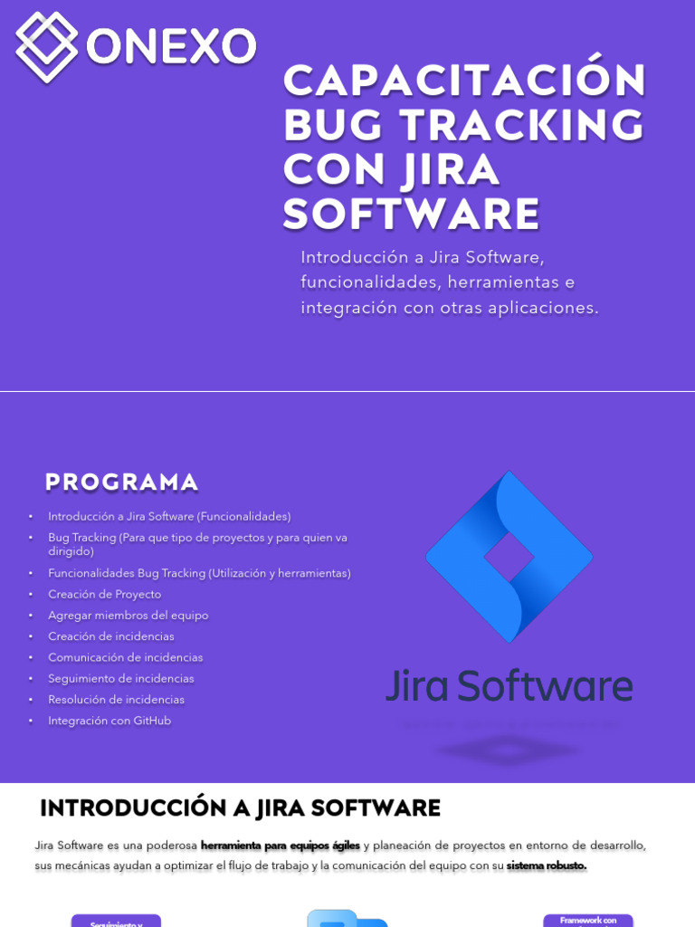 Capacitación Jira: Bug Tracking y GitHub | PDF | Error de programación | Ingeniería Informática
