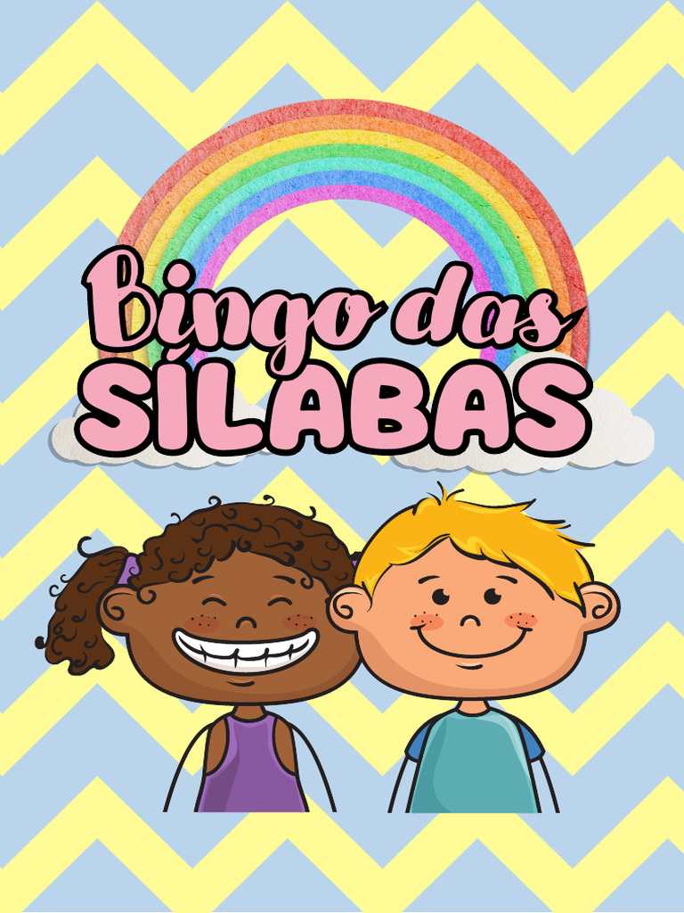 Bingo de Sílabas para Imprimir | PDF | Esportes e Recreação