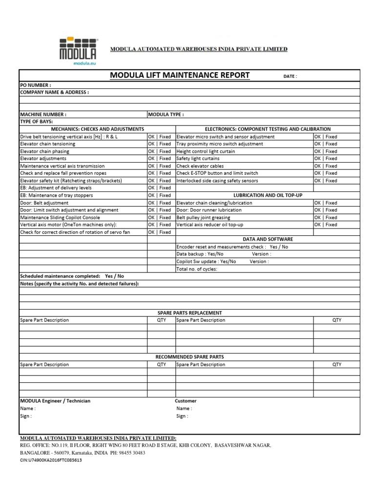 AMC Report | PDF | Elevator | Belt (Mechanical)
