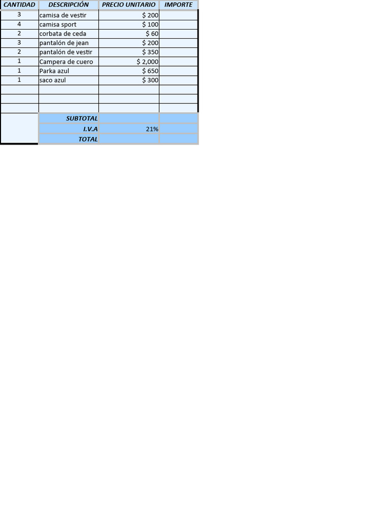 Tp3 Excel-Sosa | PDF