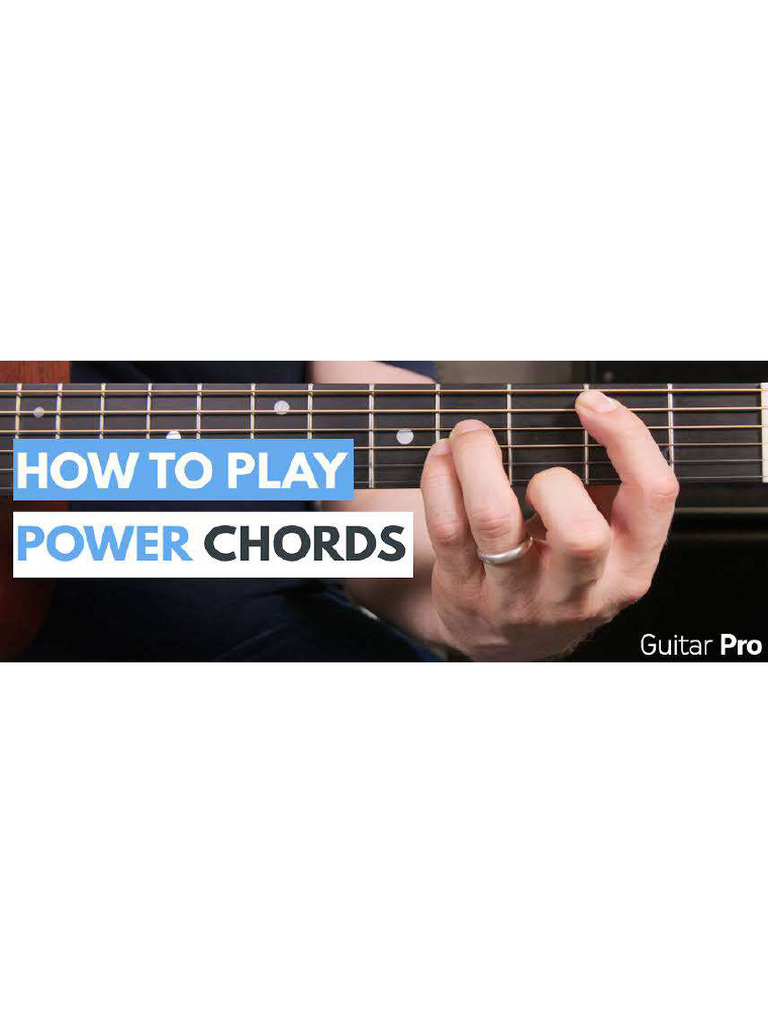 How To Play Power Chords | PDF