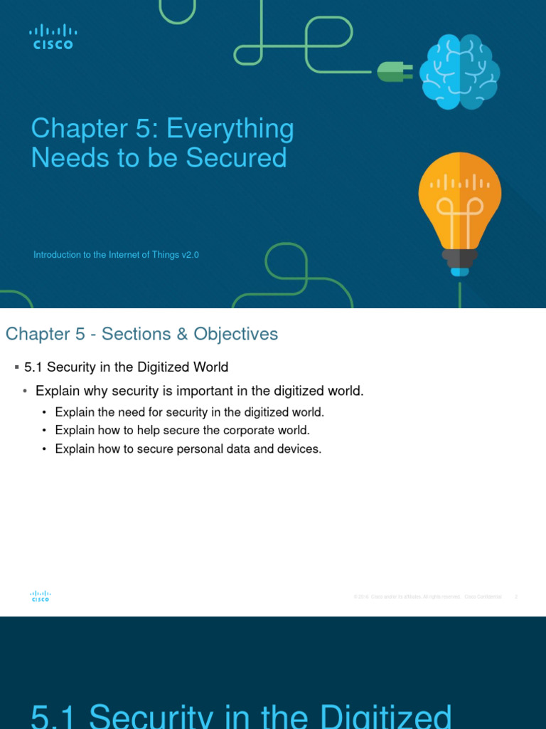 I2IoT20 Chp5 | PDF | Security | Computer Security