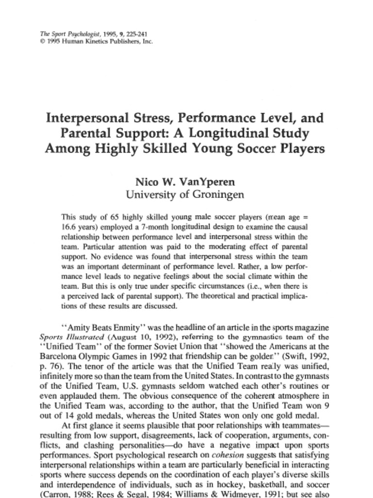 TSP 9 2 225 | PDF | Social Support | Psychological Concepts