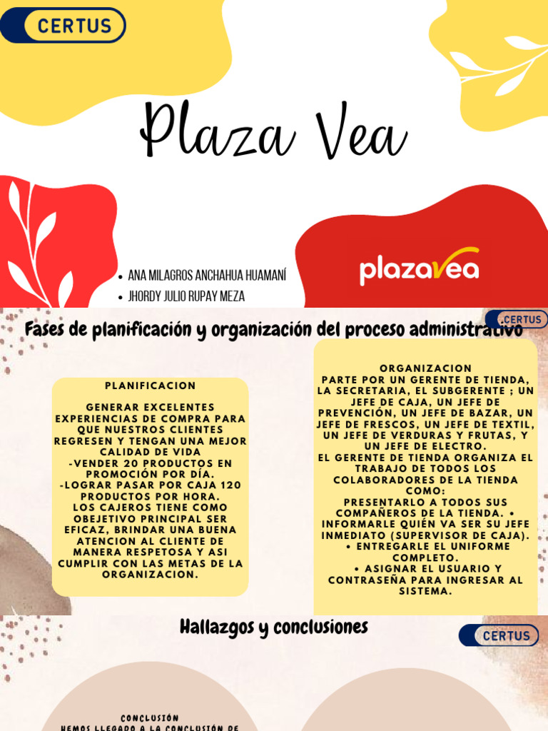 Organigrama Plaza Vea Organigrama Plaza Vea Gerente Degerente De ...