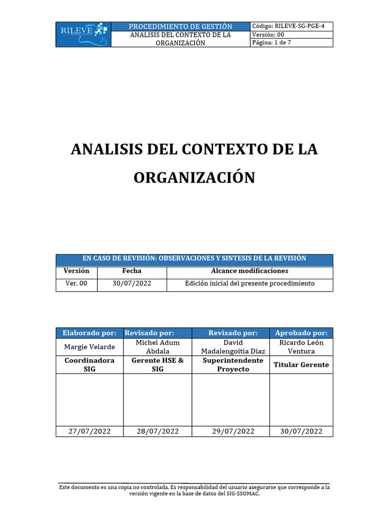 Análisis Contextual Organizacional | PDF | Análisis FODA | Economias