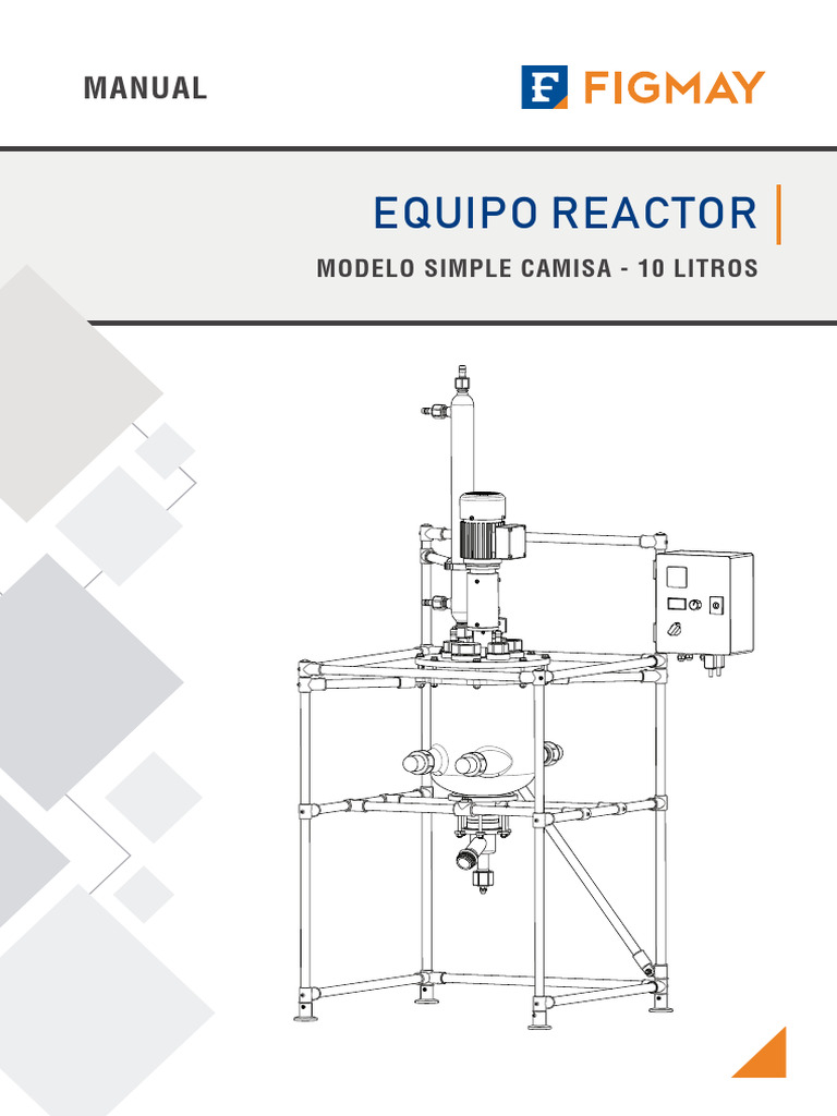 Manual Reactor 10litros | Descargar gratis PDF | Tornillo | Motor a ...