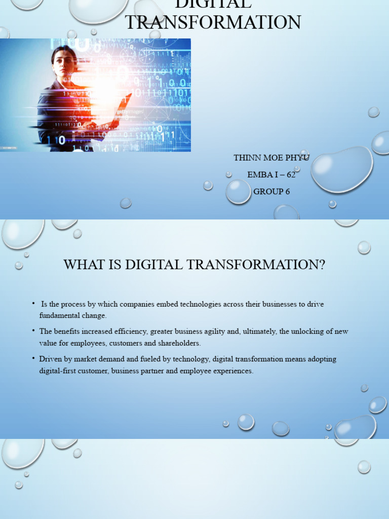 Digital Transformation by TMP | PDF | Learning | Computer Security