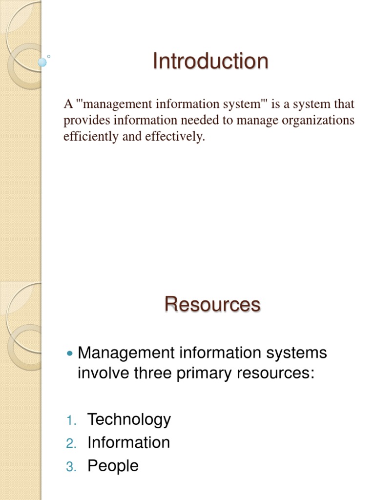 Mis Sbi | PDF | Decision Support System | Management Information System