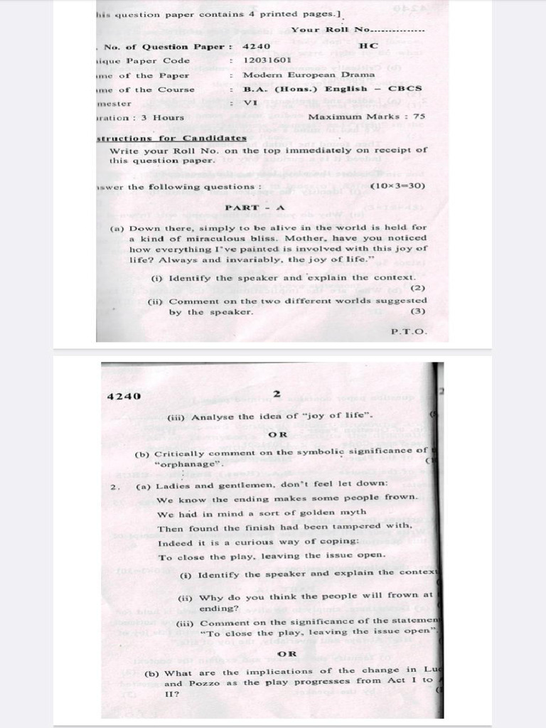 PYQ 6th Semester (2018-2023) | PDF