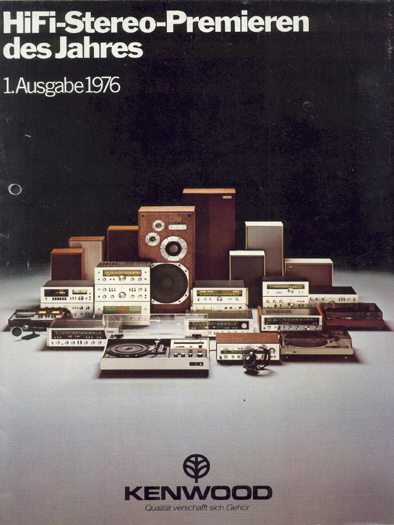 Kenwood Catalog 1976 | PDF