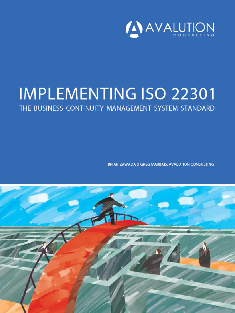 Implementing Iso 22301 | PDF | System | Risk