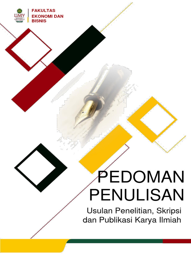 Pedoman Penulisan Usulan Penelitian Final Es5 | PDF