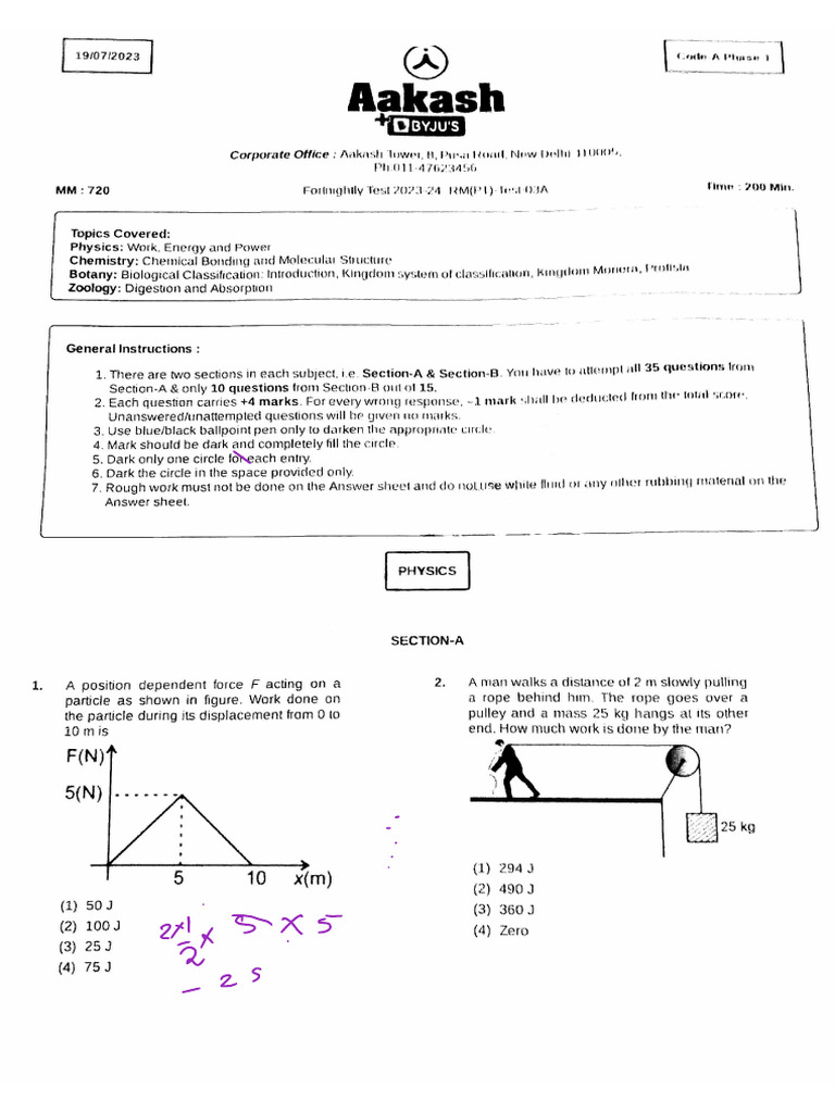 FT 3 Phase 1 @iarthraj | PDF